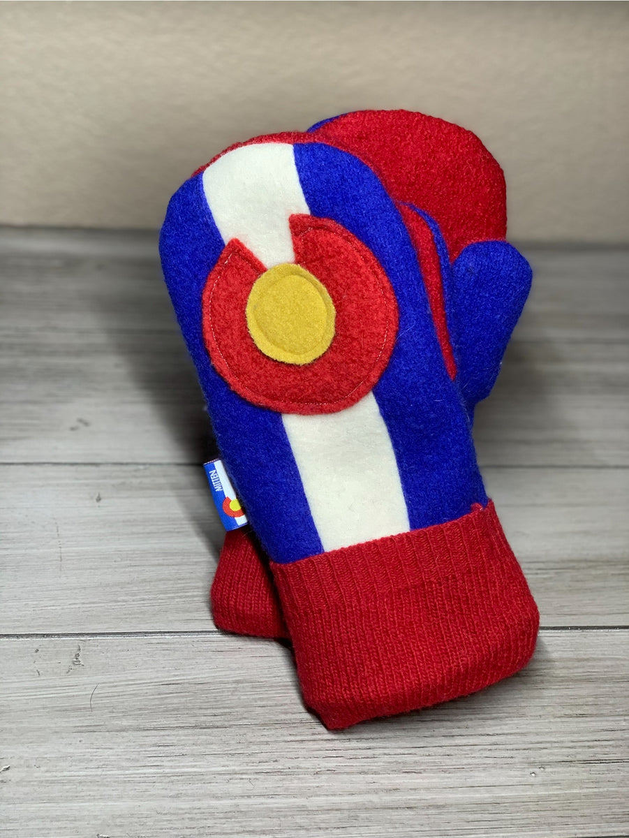 Colorado Flag Mittens – Colorado Mitten Company